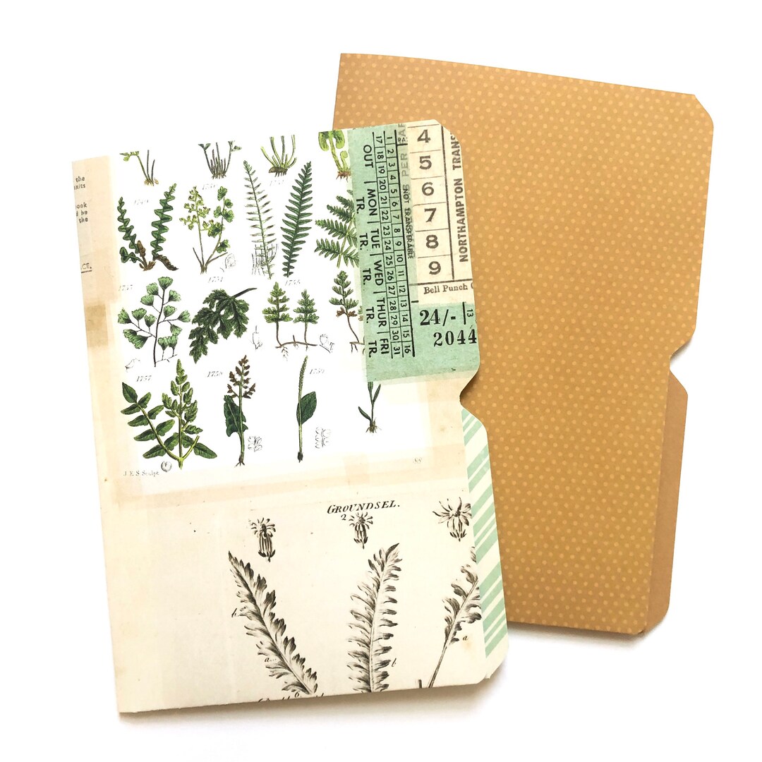 Planner Pocket Folder Divider Insert for A5 Travelers Notebook, Set of ...