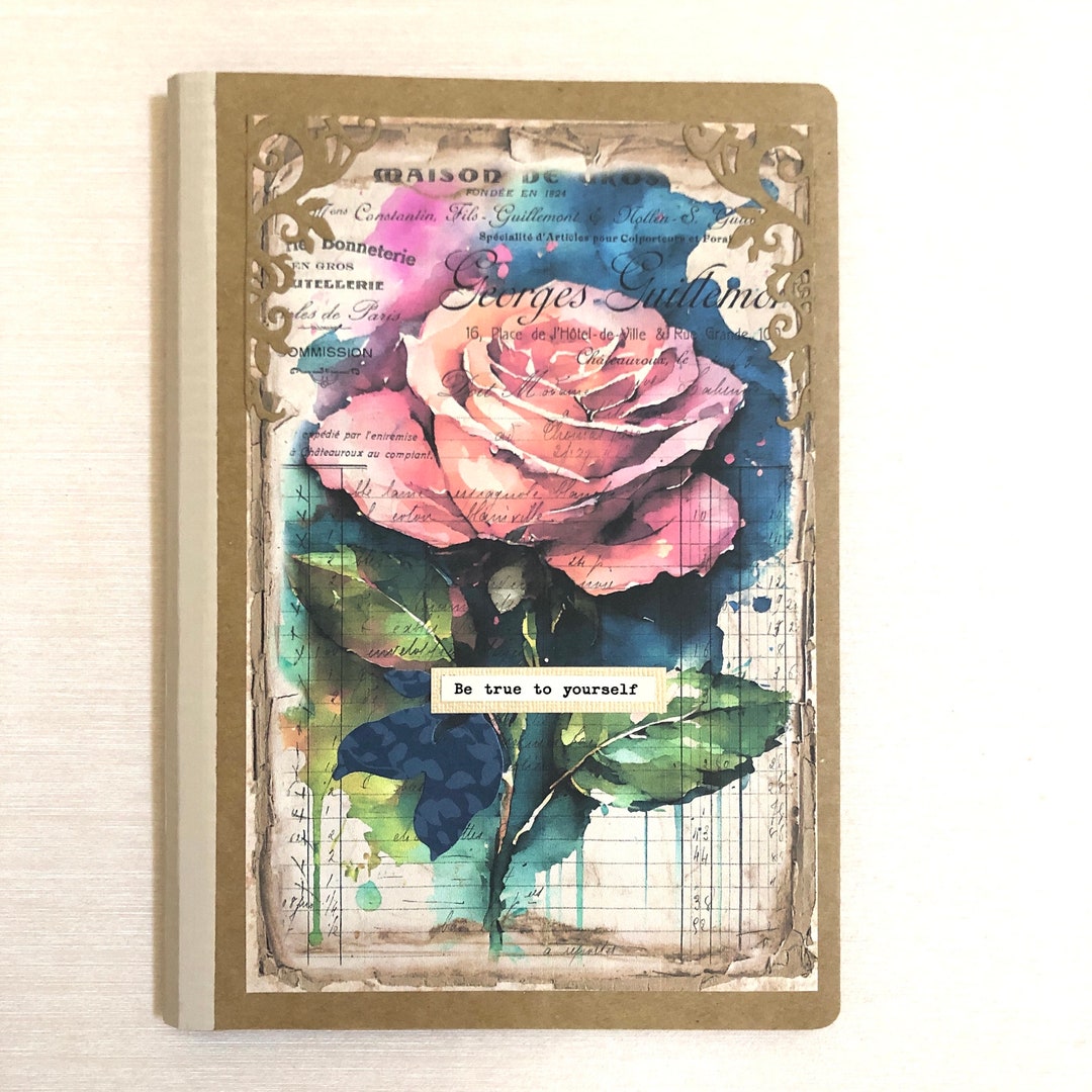 Travelers Notebook Cover, A5 Notebook Cover, Planner Midori Journal ...