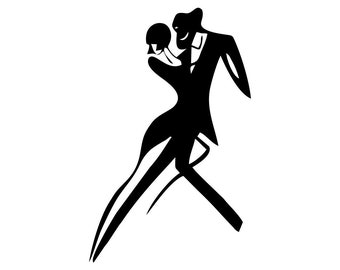 Tango Blues Kizomba Dance Team Salsa Bachata Auto Car Bumper | Etsy