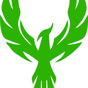 Sticker Decal Eagle Phoenix Fire Auto Car Bumper Window Vinyl Tribal ...