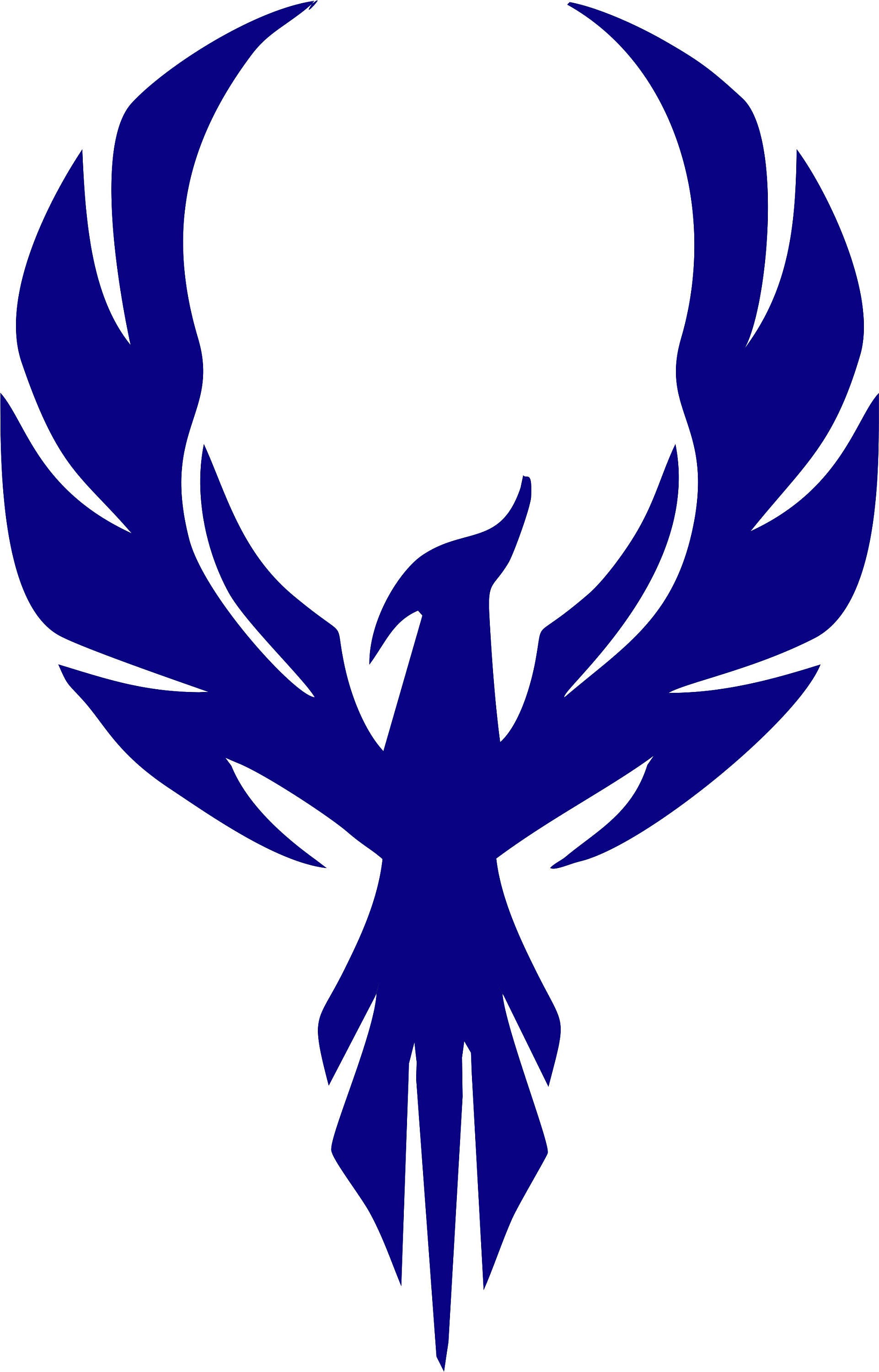 Sticker Decal Eagle Phoenix Fire Auto Car Bumper Window Vinyl Tribal ...