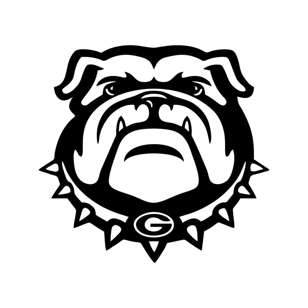 Bulldog Scary Dog Doggy Snout Auto Car Bumper Window Vinyl Decal ...