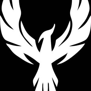 Sticker Decal Eagle Phoenix Fire Auto Car Bumper Window Vinyl Tribal ...