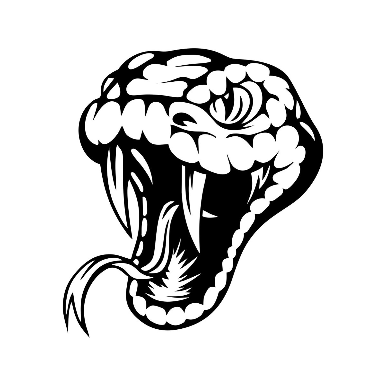 Snake Viper Decal Venom Cobra Auto Car Bumper Window Vinyl Sticker ...