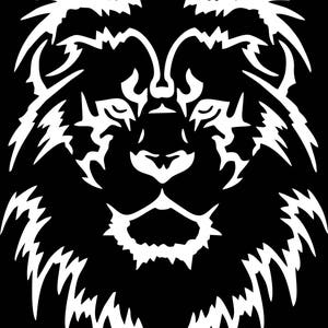 Lion Head Funny Fire Auto Car Bumper Window Vinyl Decal Hot Sticker ...