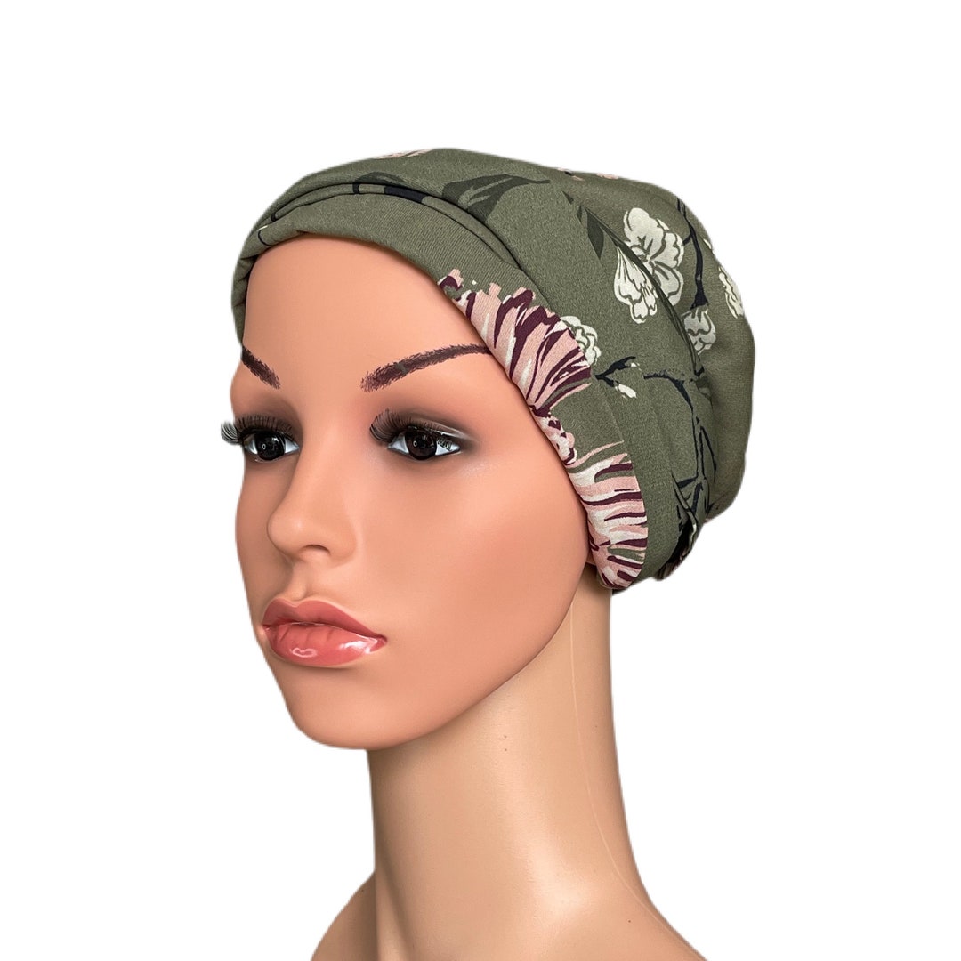 Pre Tied Chemo Head Scarf/chemo Turban for Cancer Patients With Hair ...