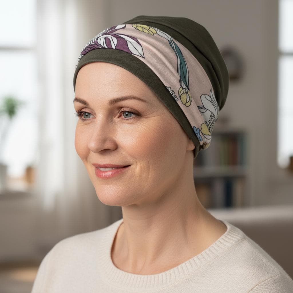 Elegantes Haarband Mit Haaren Chemo Fotos