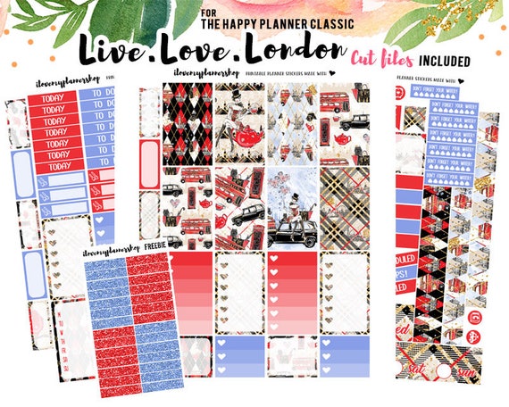 Items similar to Happy Planner Stickers Printable, Happy Planner ...