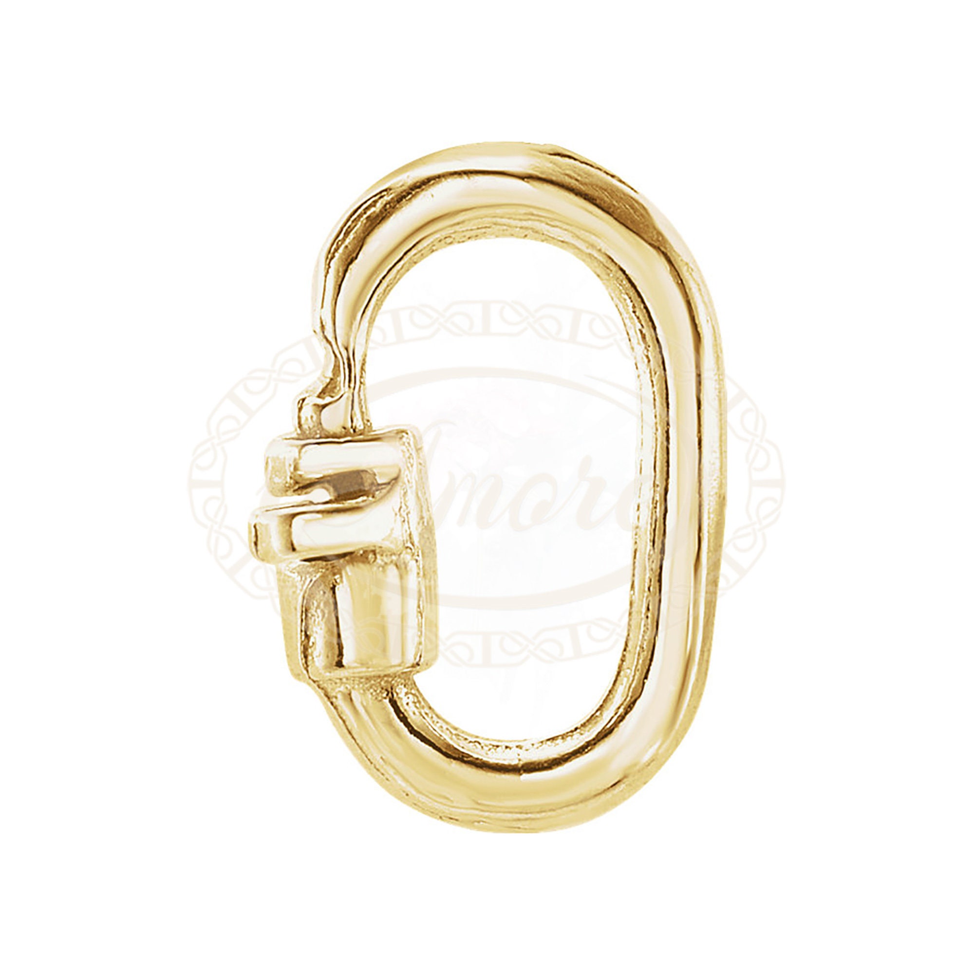 Oval Magic Link Locking Jump Ring No Soldering Required - Etsy