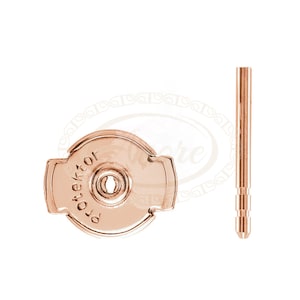 Protektor System Secure Earring Lock Back Post Set - 14K 18K Gold ...