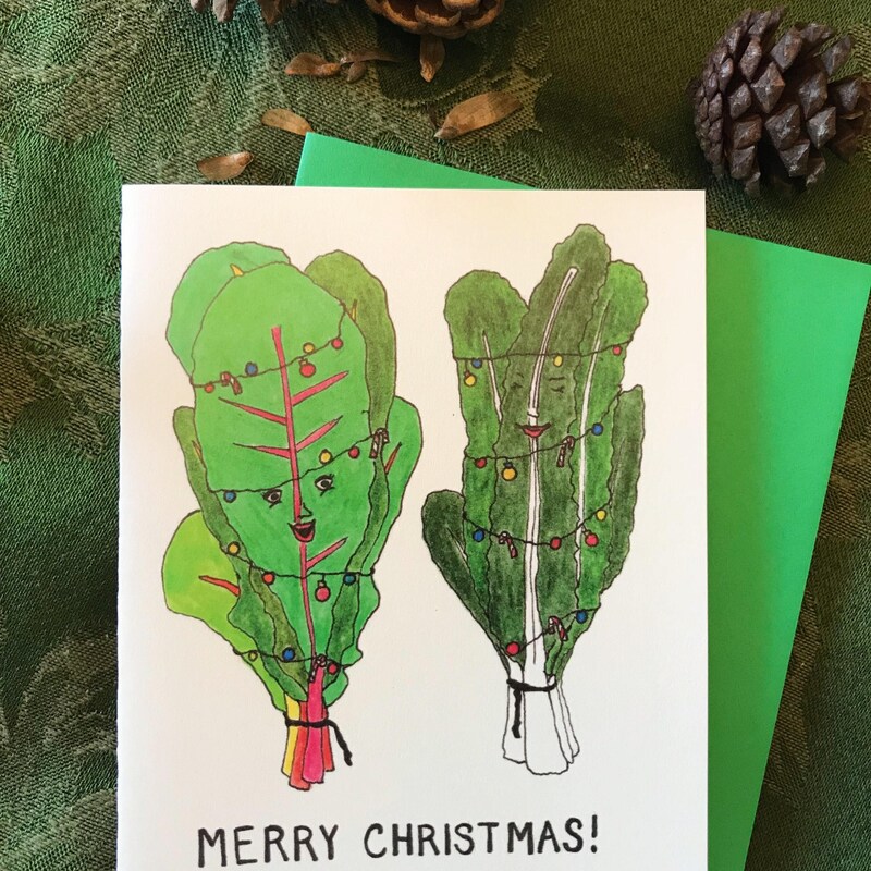 Vegetable Cards - Etsy