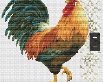 Rooster pattern | Etsy
