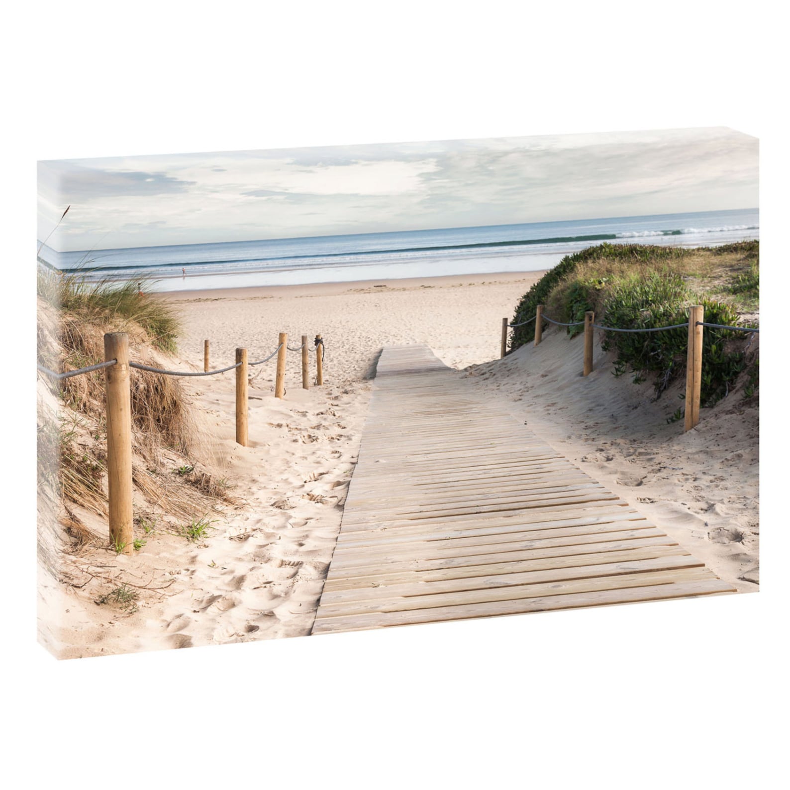 Weg zum Strand Bild Strand Meer Keilrahmen Leinwand Poster XXL | Etsy