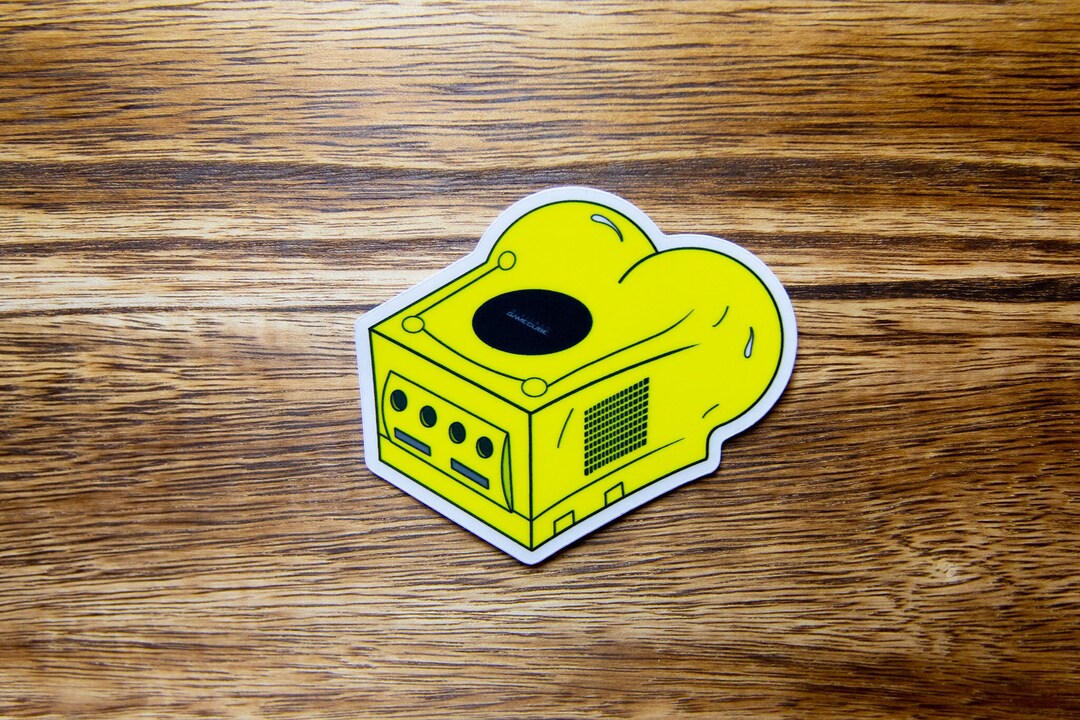 Nintendo Thicc Sticker - Etsy