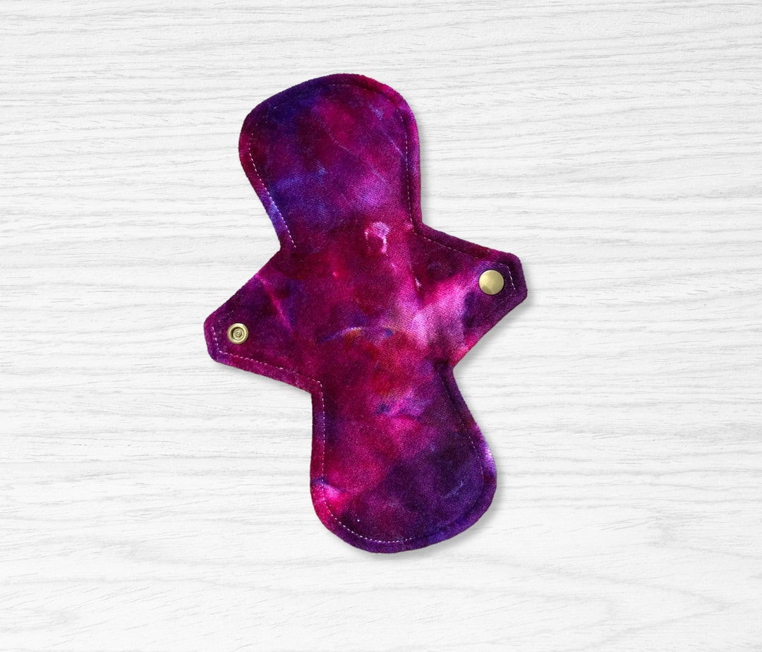 10 Moderate Cloth Pad Reusable Pad 10 Cloth Menstrual Pad Midnight ...