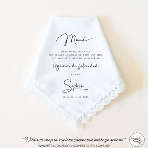 SPANISH Mother of the Bride Gift, Father of the Bride Gift, Wedding ...