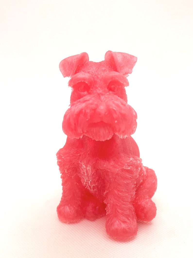 Schnauzer Figurine Resin Epoxy Cute Toy Paperweight Gift Ideas Range of ...