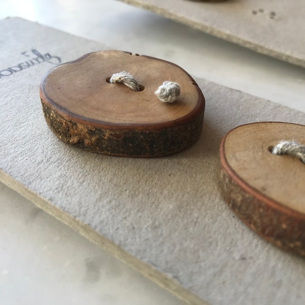 Wood Sweater Buttons - Etsy