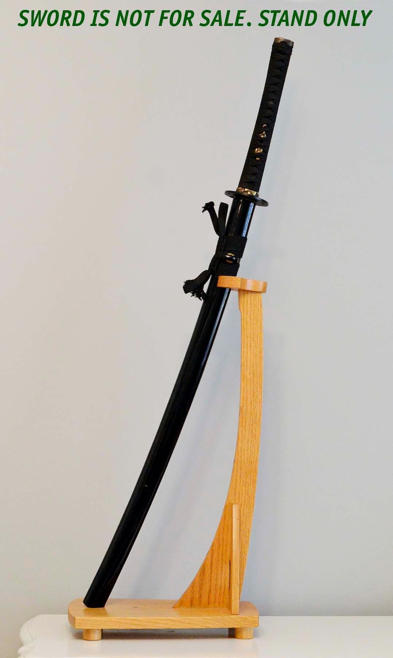 Katana Wakizashi Sword Display Stand Japanese Samurai Katanakaki - Etsy