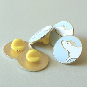 Rat Hard Enamel Pin - Etsy