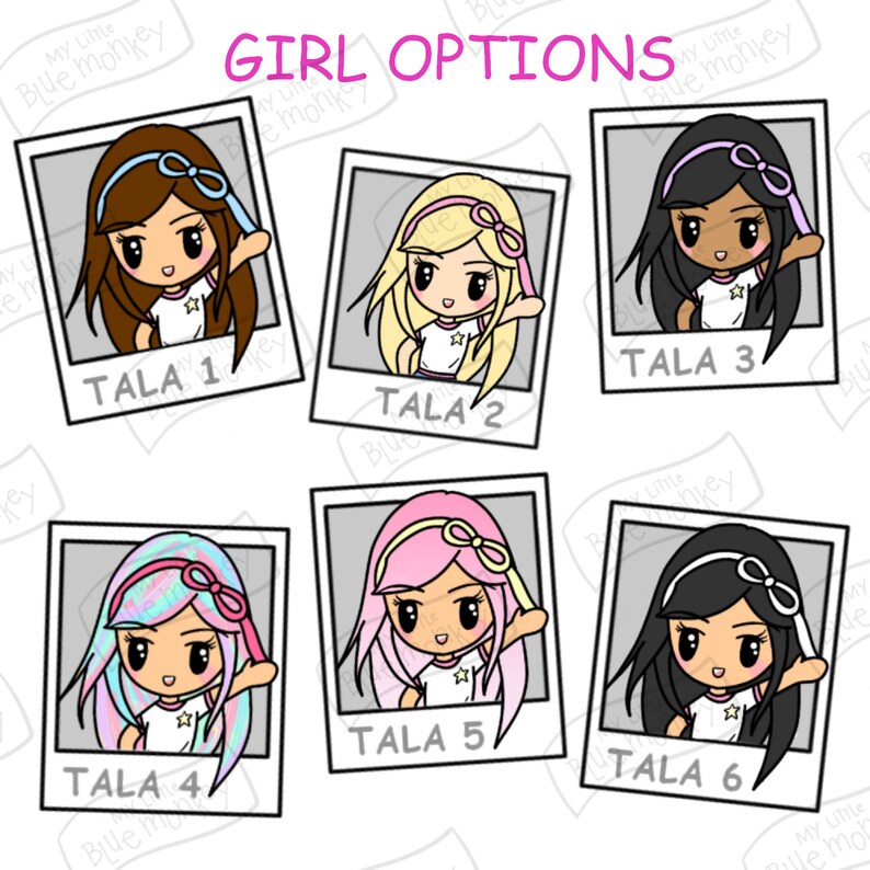 Kawaii Girl Working Time Sticker Working Girl Stickers Work | Etsy