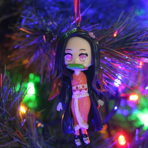 Nezuko Christmas - Etsy