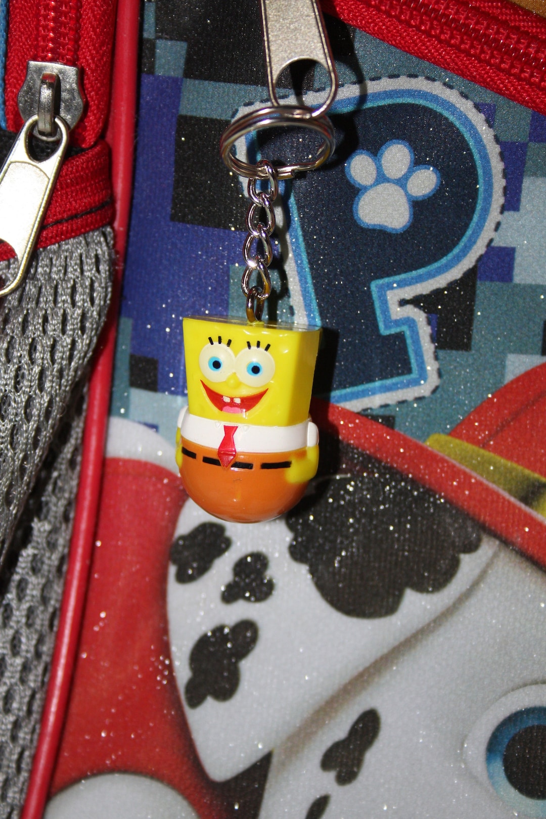 Sponge Bob Keychain - Etsy