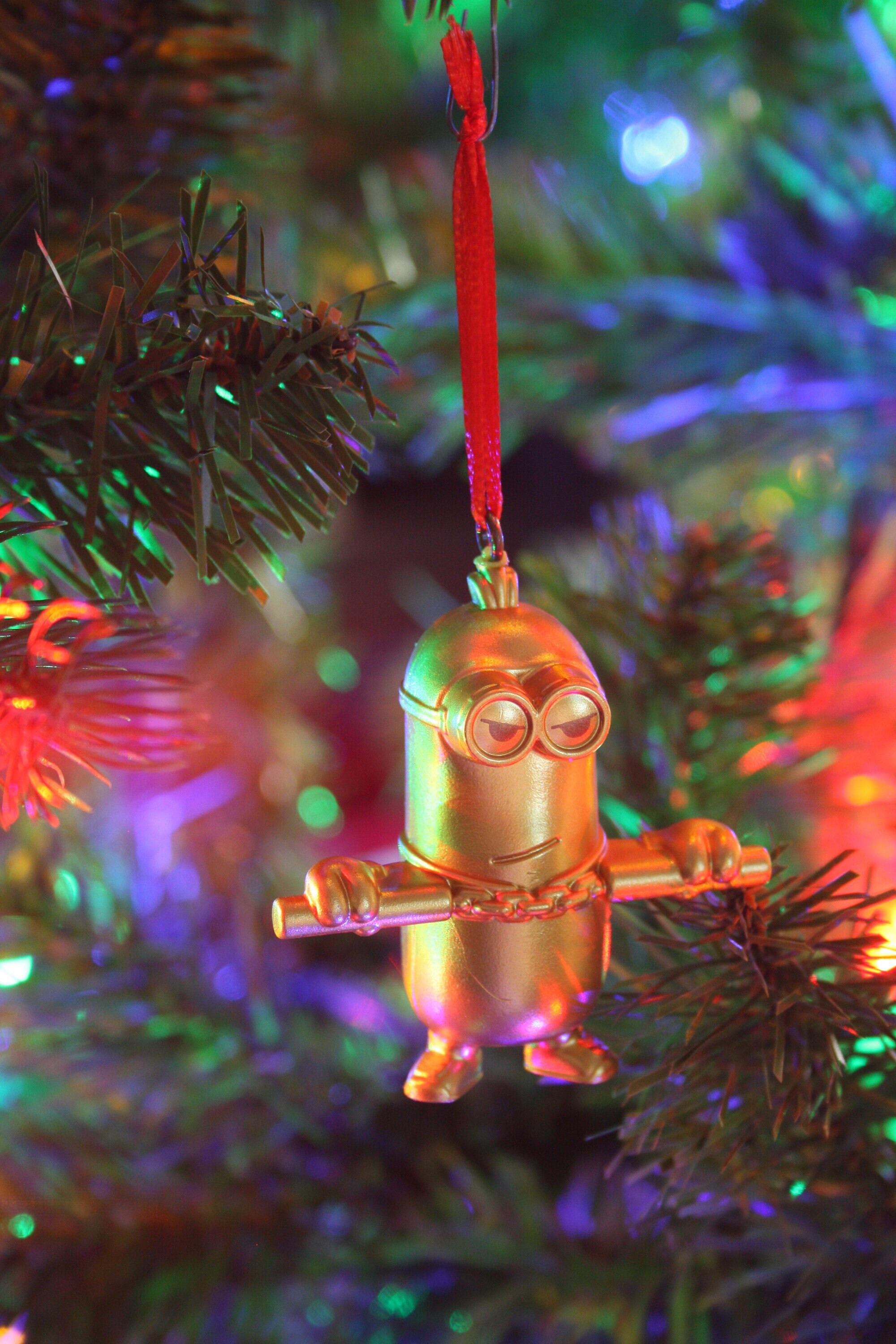 Minion Bruce Lee Gold Edition Ornament - Etsy