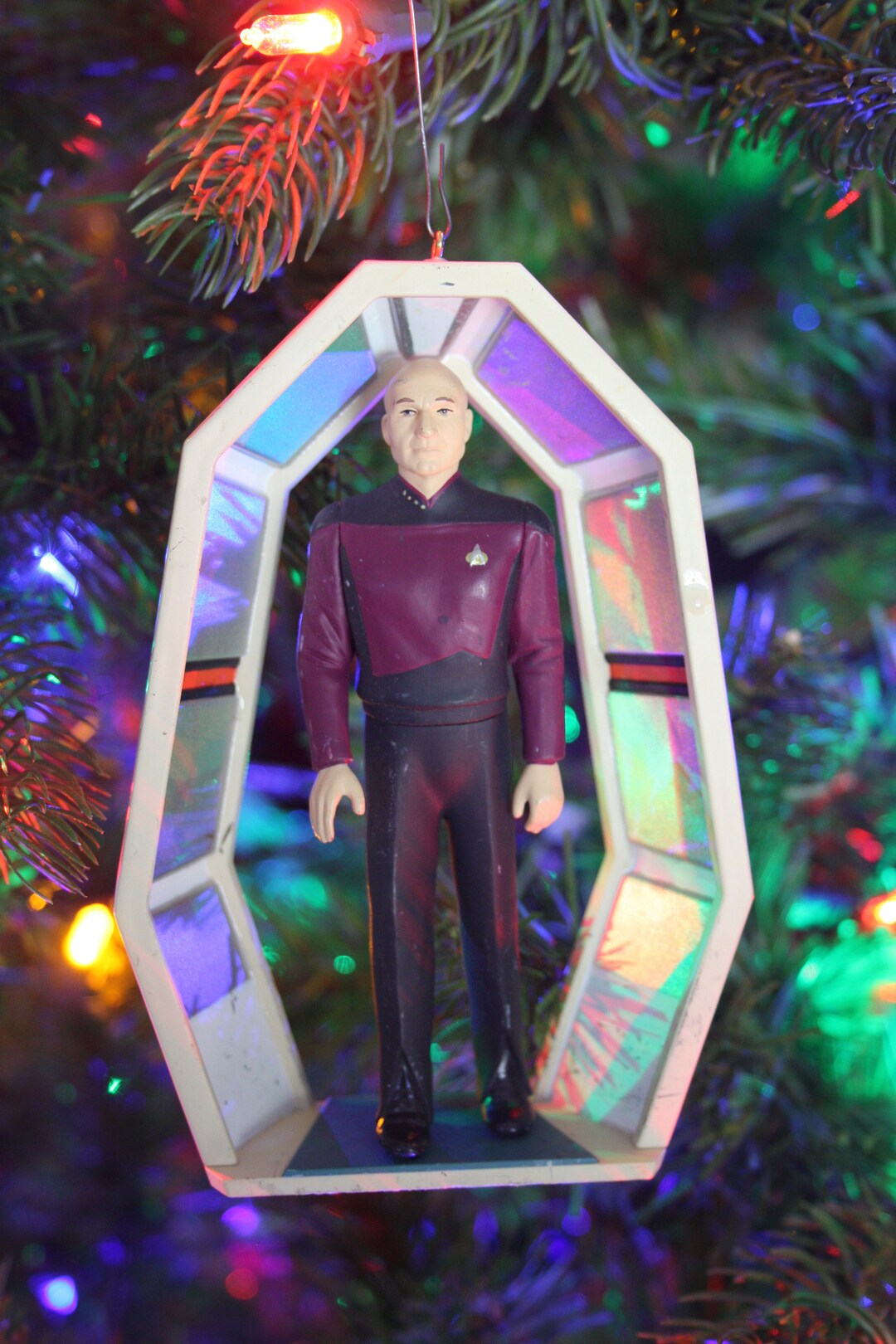 Captain Jean Luc Picard, Christmas Ornament - Etsy