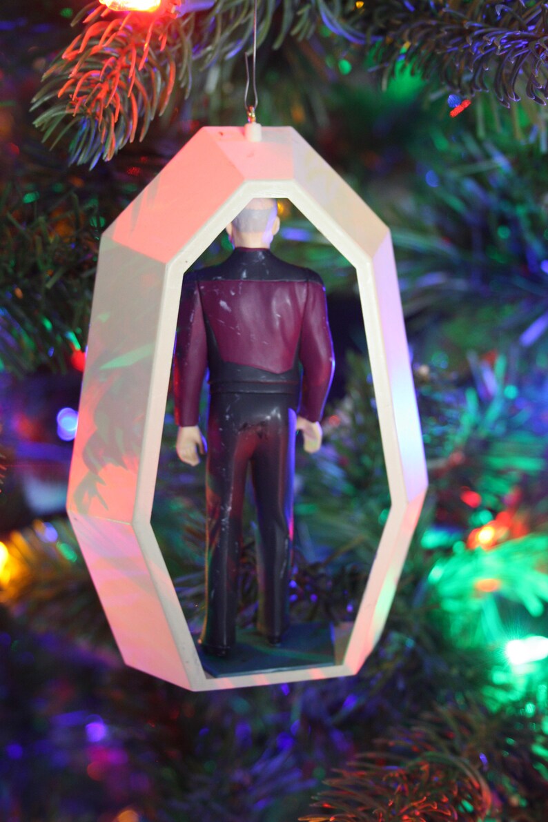 Captain Jean Luc Picard, Christmas Ornament - Etsy