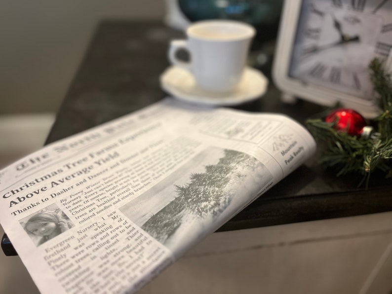 The Official North Pole Newspaper Eco-friendly Christmas Gift From ...