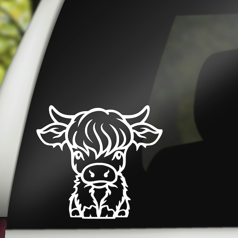Cow Decal - Etsy