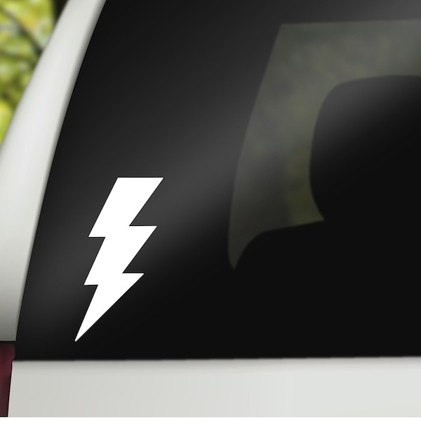 Lightning Bolt Car Decal - Etsy
