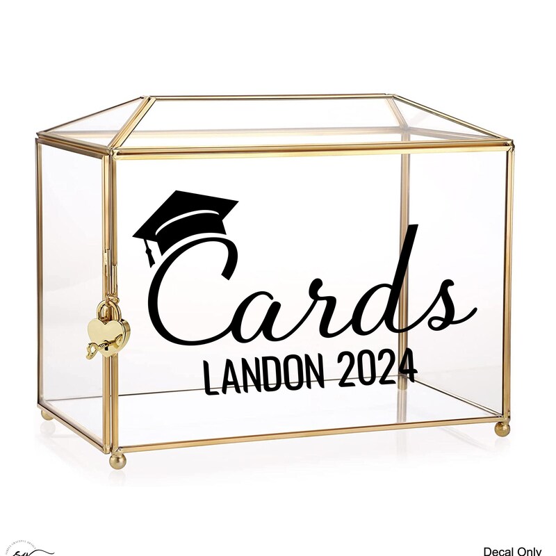 Graduation Card Box - Etsy