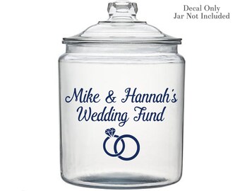 Wedding Fund Jar | Etsy