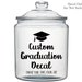 Custom Graduation Decal, Graduation Wishes, Personalized Decal, Gifts ...