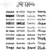 School Subject Labels Back to School Decals Classroom - Etsy