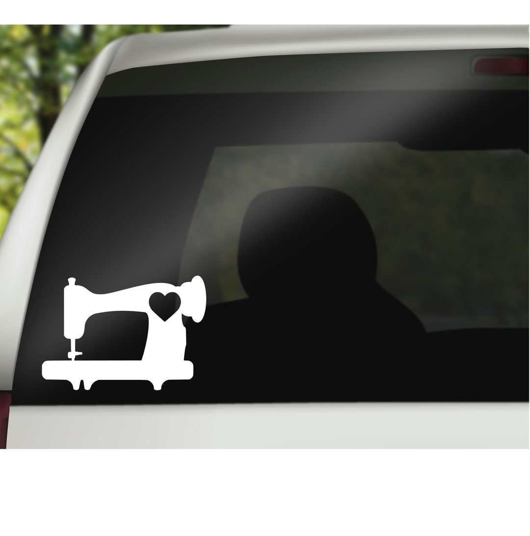 Sewing Machine Decal, Seamstress Gift, Sewing Gift for Women, Gift for ...