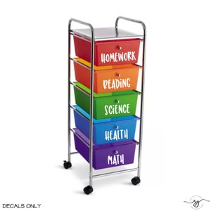 Classroom Labels, Back to School Decals, Bin Labels, Teacher ...