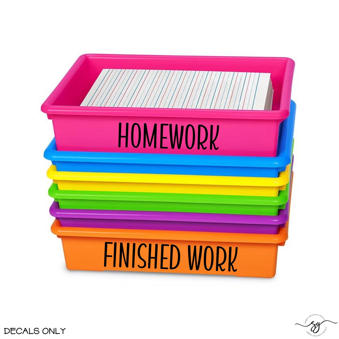 Classroom Labels, Back to School Decals, Bin Labels, Teacher ...