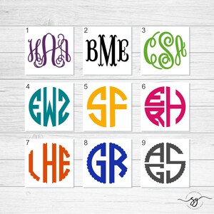 Rooster Decal Chicken Decal Monogram Decal Farm House | Etsy