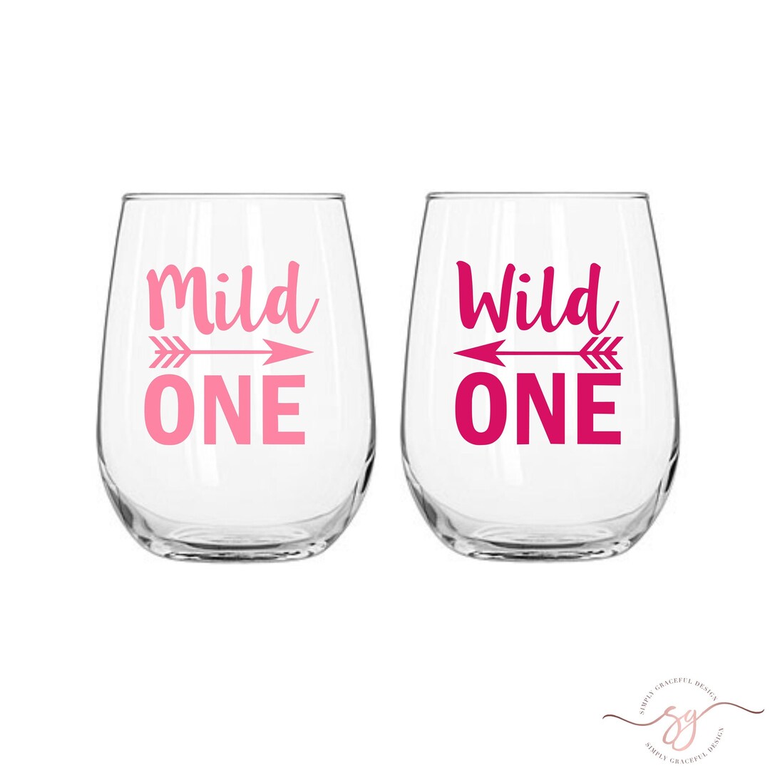 Wild One Decal Mild One Decal Best Friend Decal Quote Decal - Etsy