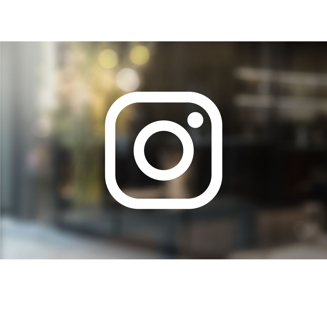 Social Media Icon Decal IG Decal Influencer Decal Marketing - Etsy