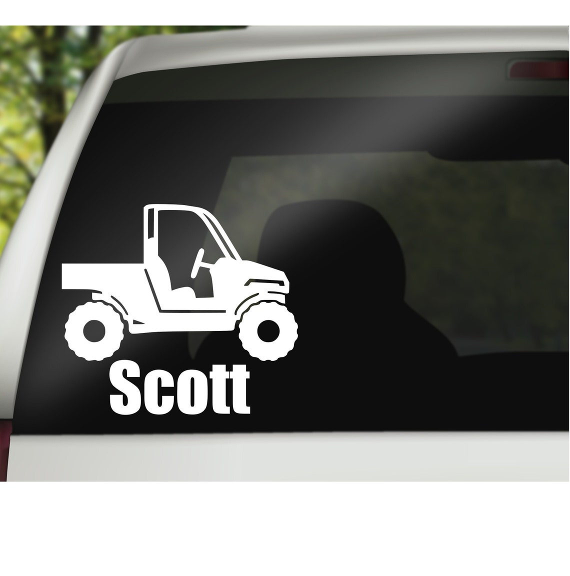 ATV Decal Quad Decal Boys Tumbler Decal Four Wheeler Decal - Etsy