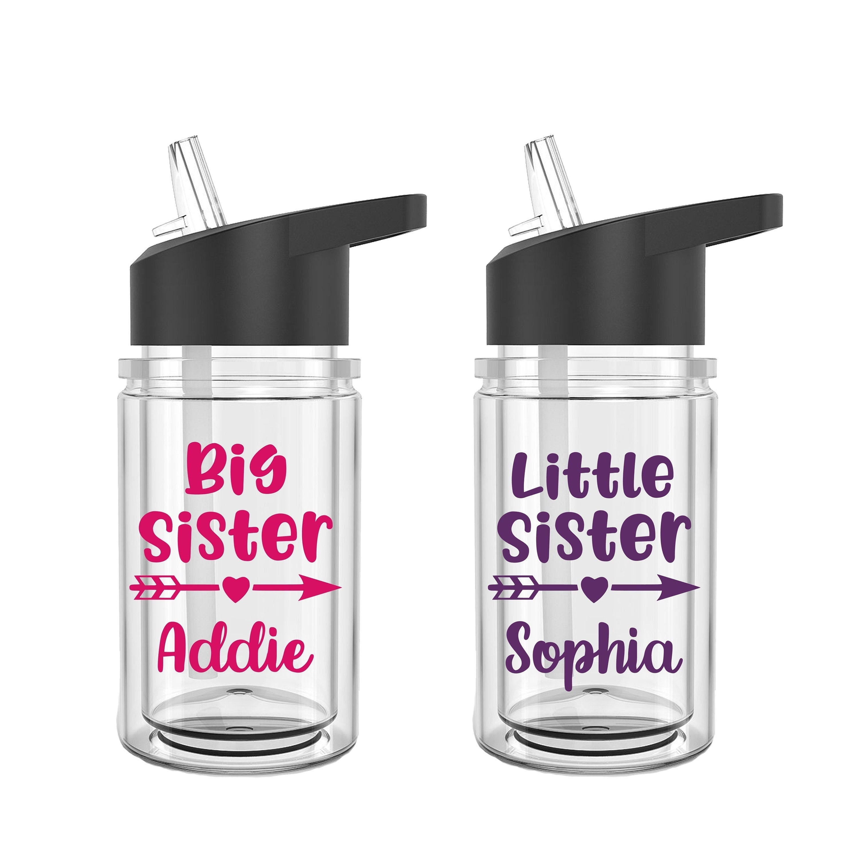 Big Sister Water Bottle, Little Sister Gift, Big Sister Gift, Pregnancy ...