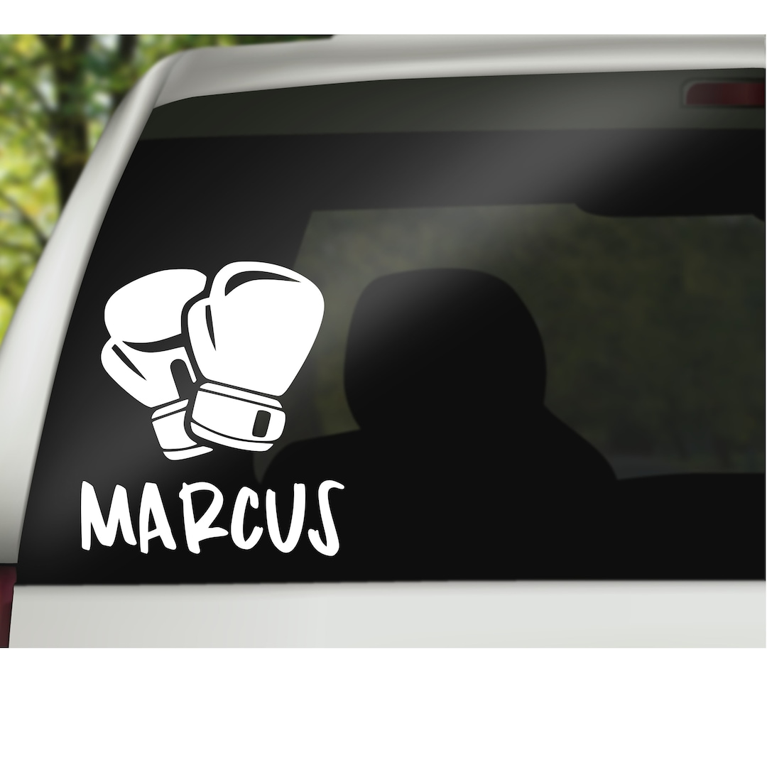Boxing Decal Boxing Glove Decal Boxing Coach Gift Gym Owner - Etsy
