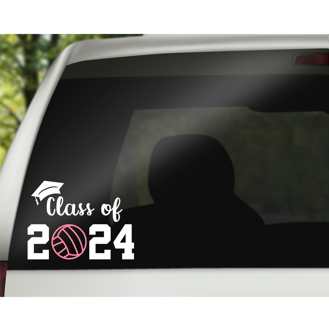 Personalized Graduation Decal, Graduation Keepsake, Class of 2024, Gift ...