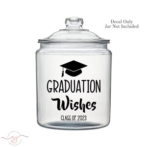 Custom Graduation Decal, Graduation Wishes, Personalized Decal, Gifts ...