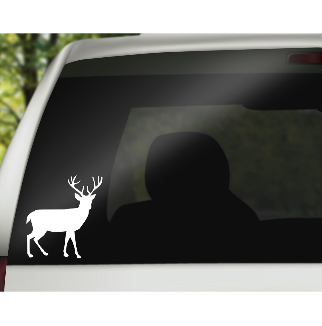 Deer Decal, Hunting Name Decal, Gift for Hunter, Outdoorsman Gift - Etsy