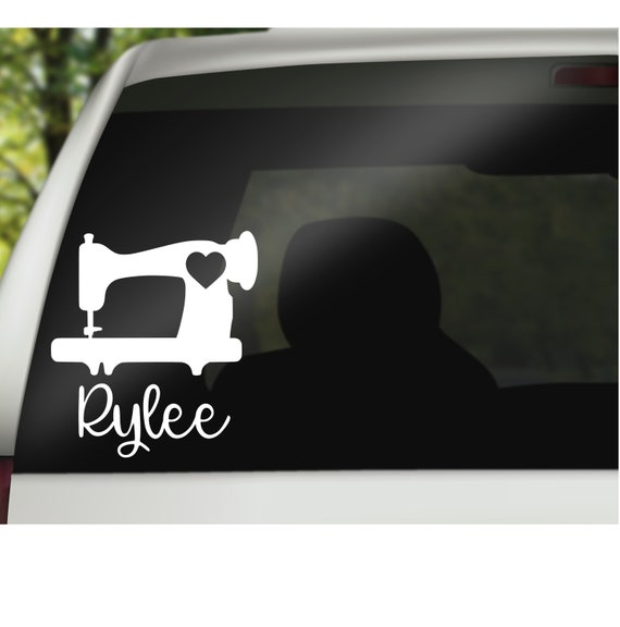 Sewing Machine Decal Seamstress Gift Sewing Gift for Women - Etsy